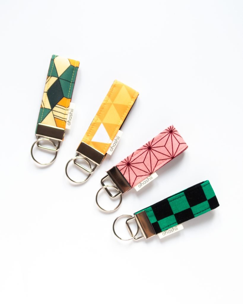 Kimetsu Keying | Cute Japanese Anime Mini Key Fob UK | by ohashii