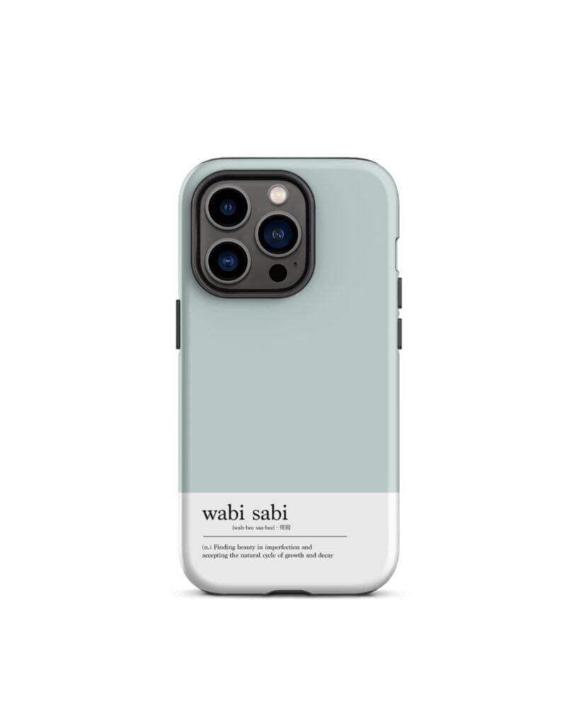 Wabi-Sabi | Premium Japanese Phone Case Pastel Aesthetic - ohashii